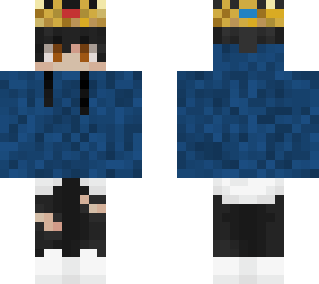 boy skin with crown | Minecraft Skins