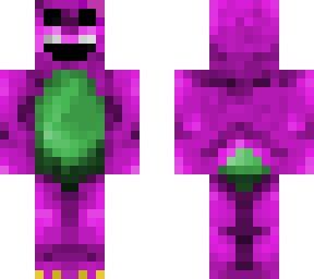 Corrupted Barney | Minecraft Skin