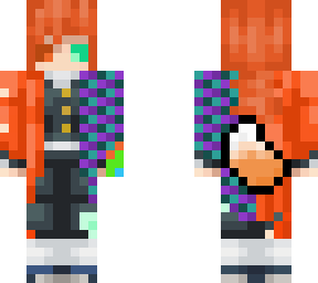 Demon Slayer OC(corrupted demon form) | Minecraft Skin