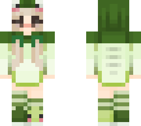 Sylvee Green Geckos MCC | Minecraft Skin