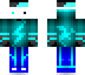 BHvoid blue lightning | Minecraft Skin