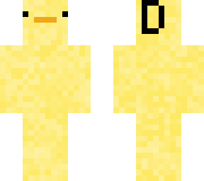 duck skin template | Minecraft Skin