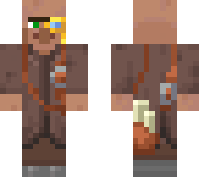 Plains cartographer villager | Minecraft Skin