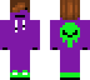 PURPLE DRIP BOY | Minecraft Skin
