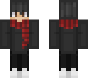 Black And Red Boy Minecraft Skins