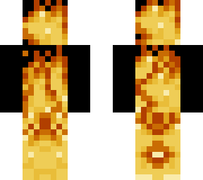 scp 457 the burning man | Minecraft Skin