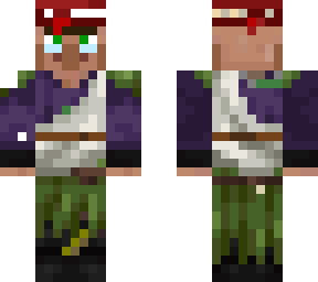 Swamp librarian villager | Minecraft Skin