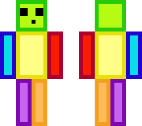 rainbow slime | Minecraft Skins