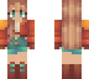 copper girl | Minecraft Skins