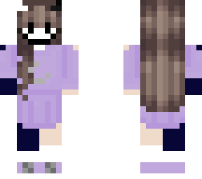 girl with mask | Minecraft Skin