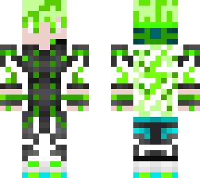 Neon Green | Minecraft Skin