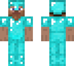 steve diamond armor | Minecraft Skins