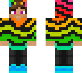 rainbow gamer | Minecraft Skins