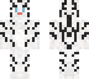 cute white tiger | Minecraft Skins