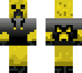 Yellow Creeper | Minecraft Skin