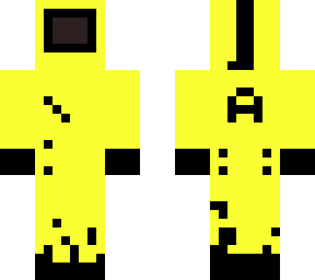 async hazmat with mold | Minecraft Skin