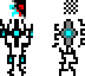 Cyber Creeper (War Felt) | Minecraft Skin