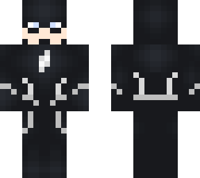 Flash (black armor) | Minecraft Skin