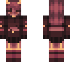 nether girl | Minecraft Skins