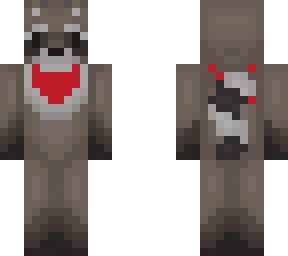 rodger the raccoon | Minecraft Skin