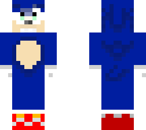 Sonic the hedgehog skin | Minecraft Skin