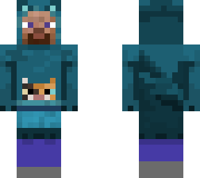 steve hoodie | Minecraft Skins