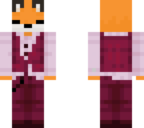 Tuxedo Fox | Minecraft Skin