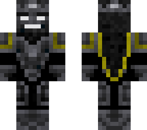 wither warrior with cape | Minecraft Skin