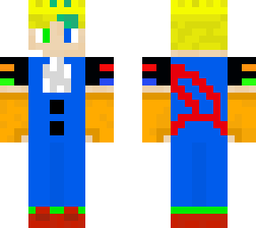 Zac Cazlin Suit | Minecraft Skin