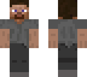 Black steve | Minecraft Skin