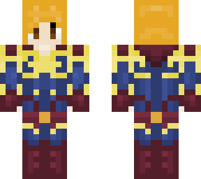 Captain Marvel | Minecraft Skin