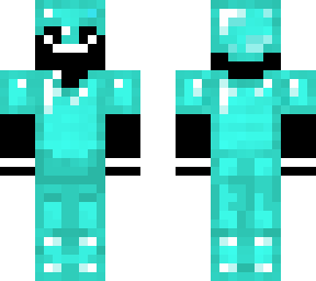 Fake Diamond Armour v1.01 | Minecraft Skin