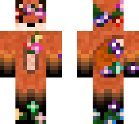 flower fox | Minecraft Skin
