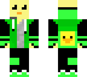 Green Duck Minecraft Skins