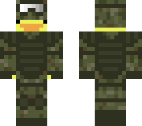 Military Duck | Minecraft Skin