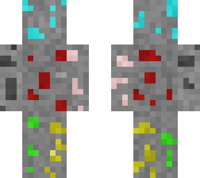 Ore man | Minecraft Skin