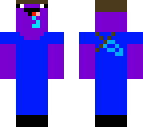 purple noob | Minecraft Skin