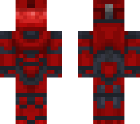 red spartan | Minecraft Skins