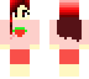 Strawberry Girl | Minecraft Skin