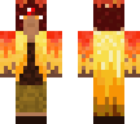 Wildfire Man 1 | Minecraft Skin