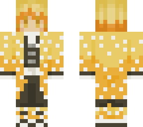 Zenitsu Minecraft Skins