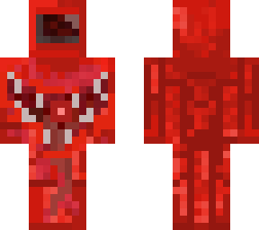 among us realistic impostor! | Minecraft Skin