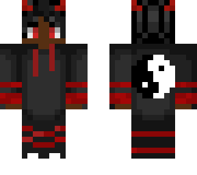 black hood | Minecraft Skins