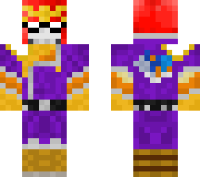 Captain Skeleton | Minecraft Skin