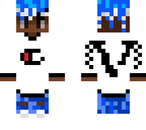 Cool blue | Minecraft Skin