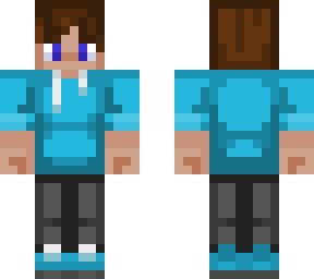 Minecraft Skins Template Boy