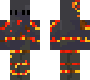 lava knight | Minecraft Skin