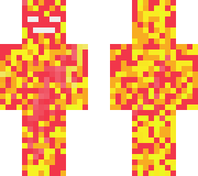 Lava Man | Minecraft Skin