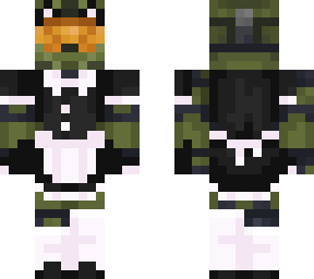 master chief maid | Minecraft Skins