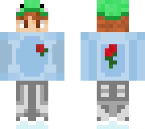 Basic Frog Hat Boy | Minecraft Skin